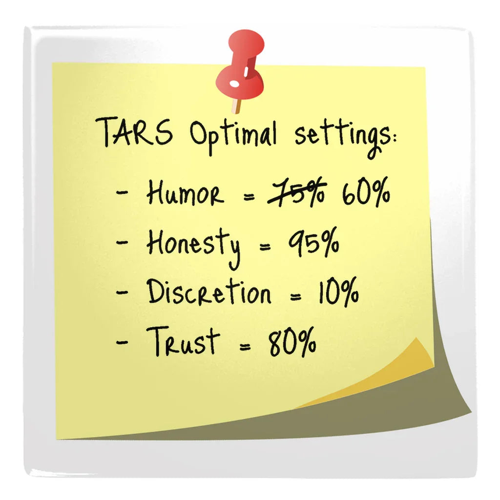 TARS Settings Metal Magnet – Red Planet Resorts